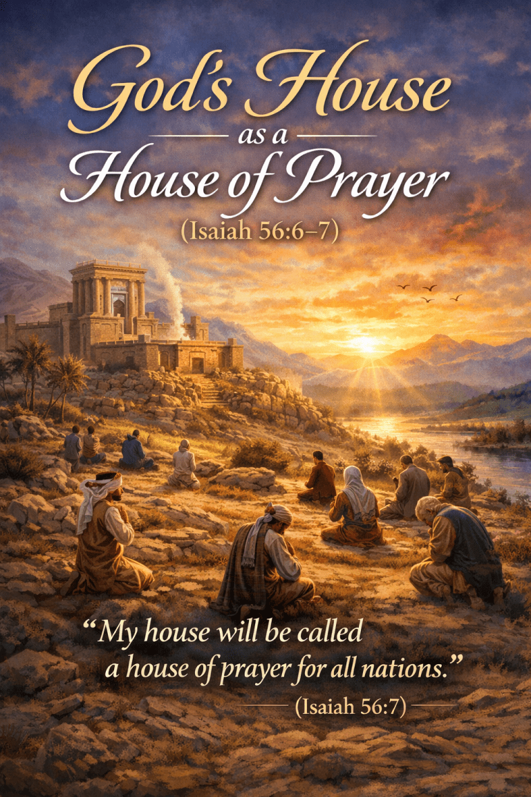 God’s House as a House of Prayer (Isaiah 56:6–7) | Dr. Claude ...